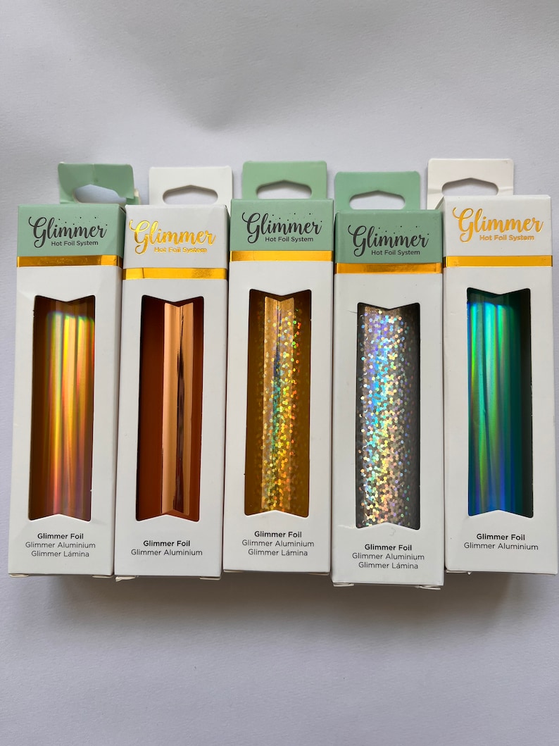 Spellbinders Glimmer Foil 5" X 15' - Etsy