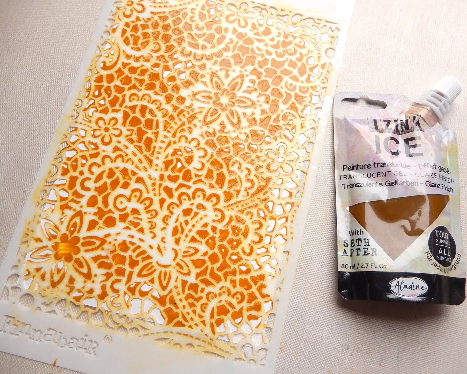 IZINK Ice Paint - Translucent Paint 80ml Aladine - Etsy