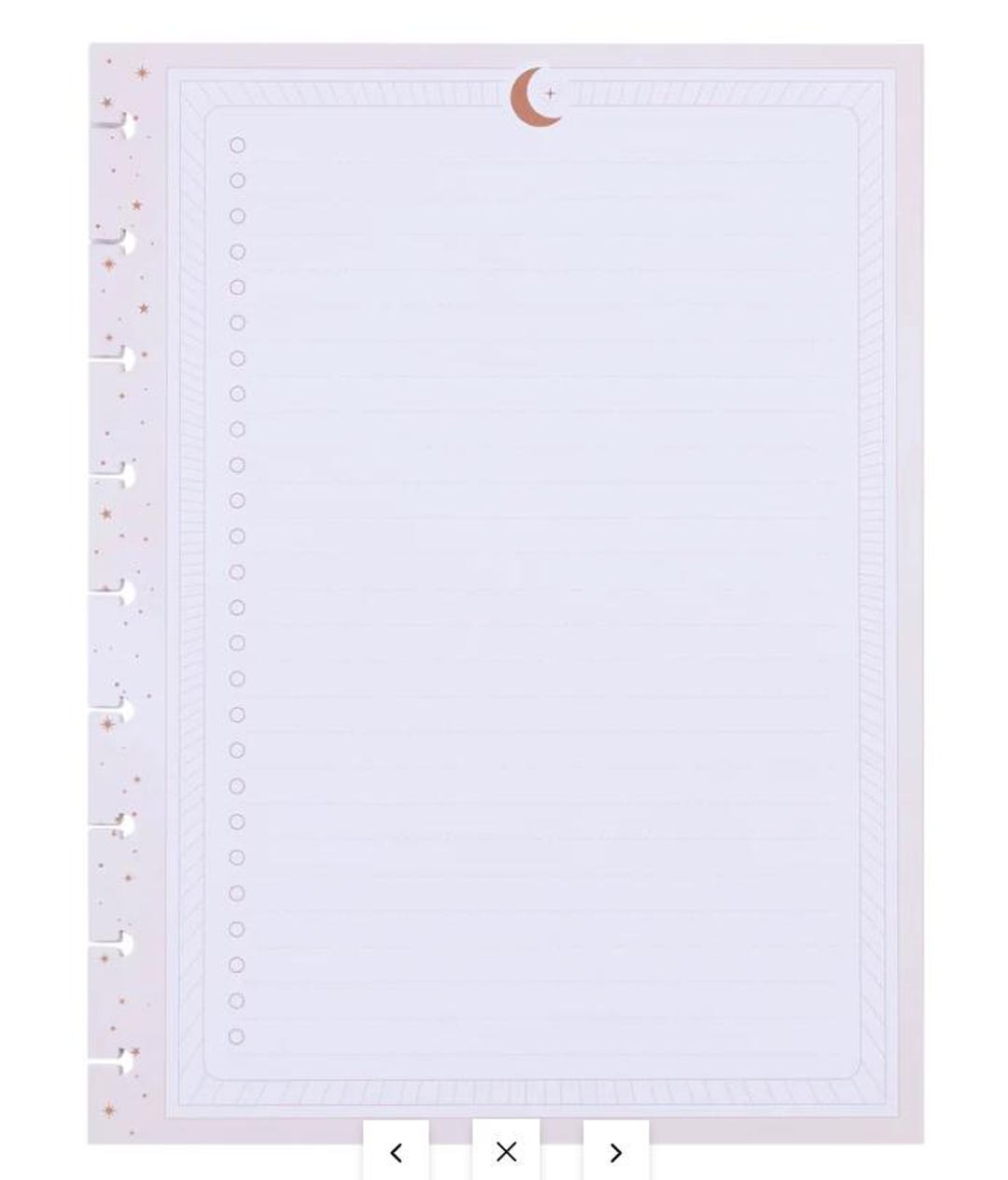 Sophisticated Stargazer Checklist + Dot Grid Classic Filler Paper - 40 ...