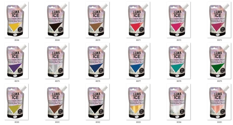IZINK Ice Paint - Translucent Paint 80ml Aladine - Etsy