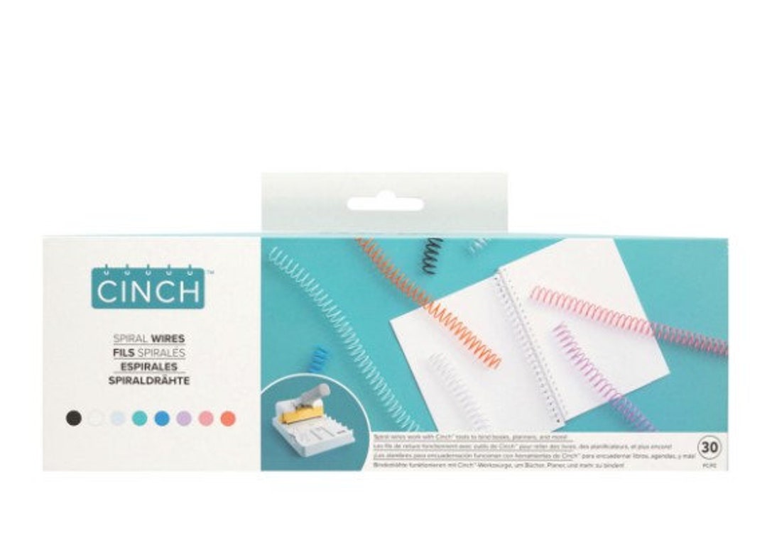 We R Memory Keepers Cinch Binding Spiral Wires 30/pkg 5/8 3:1 - Etsy