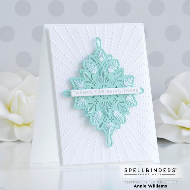 Spellbinders Embossing Folders Sun Rays - Etsy