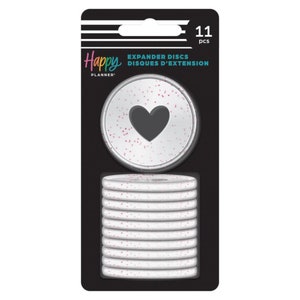 Large Plastic Happy Planner Expander Discs - 11 Pcs - Etsy
