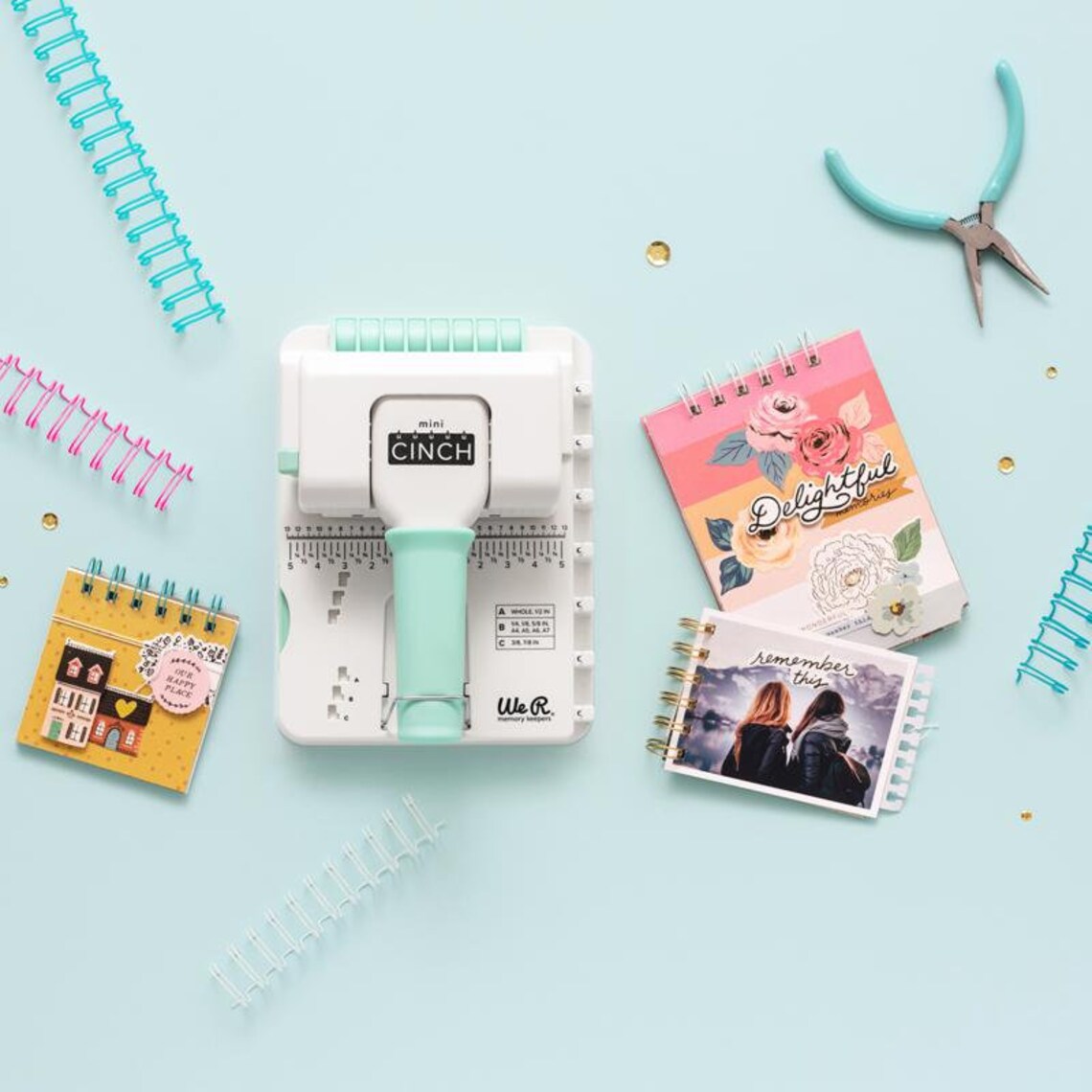 We R Mini Cinch Book Binding Tool Bundle Wires Covers | Etsy
