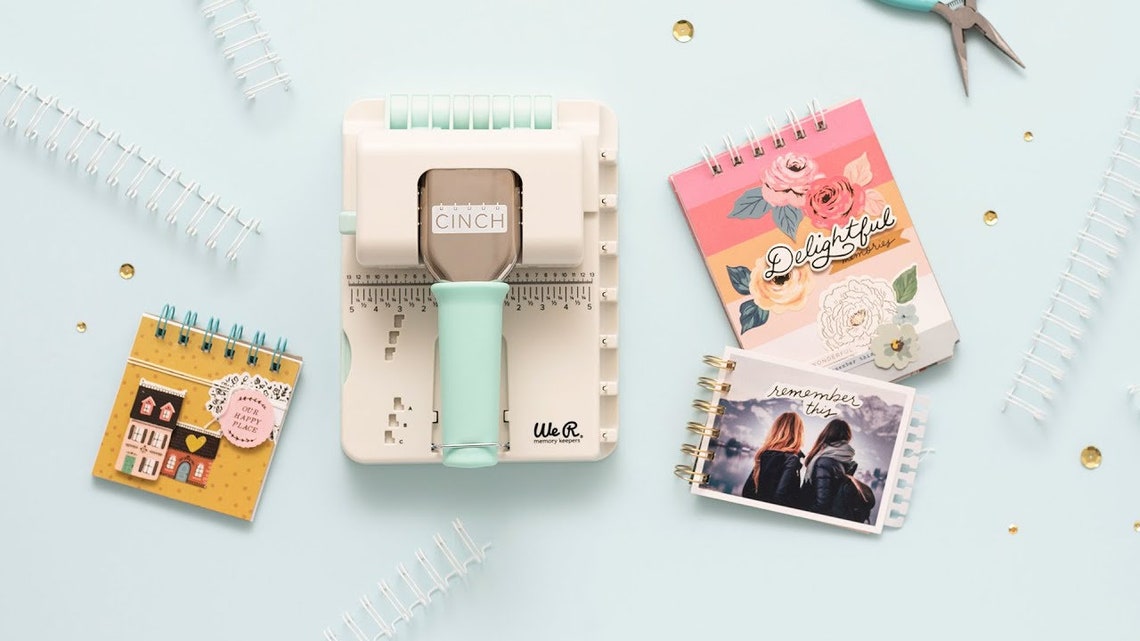 We R Mini Cinch Book Binding Tool Bundle Wires Covers | Etsy