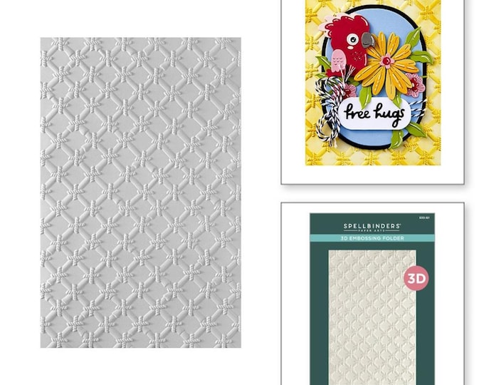 Spellbinders Embossing Folder - Splatter - 5.5x8.5" SES-035 - Etsy