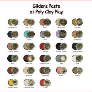 GILDERS® Paste Wax Finishes 30ml - Baroque Art - Etsy
