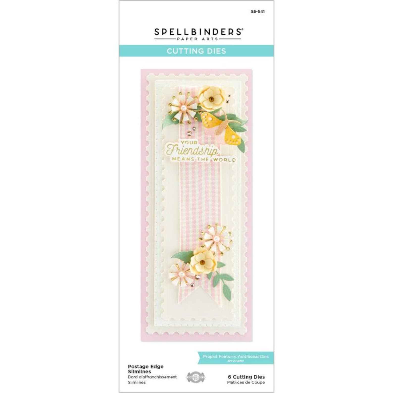 Postage Edge Slimlines Nested Dies Spellbinders Etched Dies - Etsy