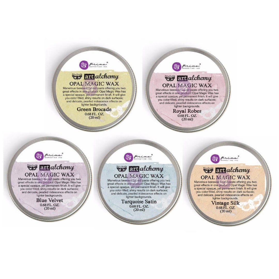 Art Alchemy Opal Magic Wax Cire Cera New Tube Packaging Prima Marketing ...