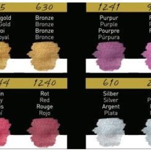 Finetec Pearlescent Watercolour Sets - Classic, Metals, Warm, Cool - Etsy