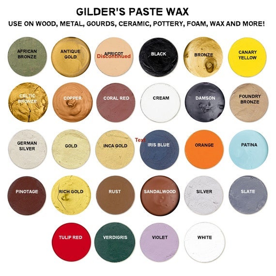 GILDERS® Paste Wax Finishes 30ml Baroque Art - Etsy