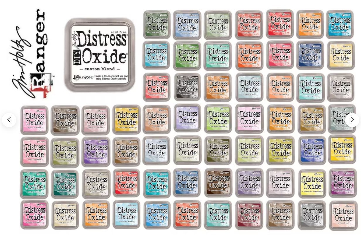 Ranger Distress Ink Color Chart