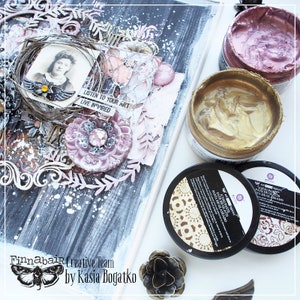 Free Shipping Finnabair Art Extravagance Icing Paste 120ml Jar Prima - Etsy