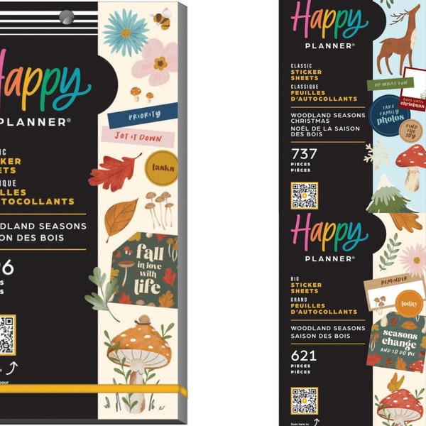 Happy Planner Season Stickers - Etsy