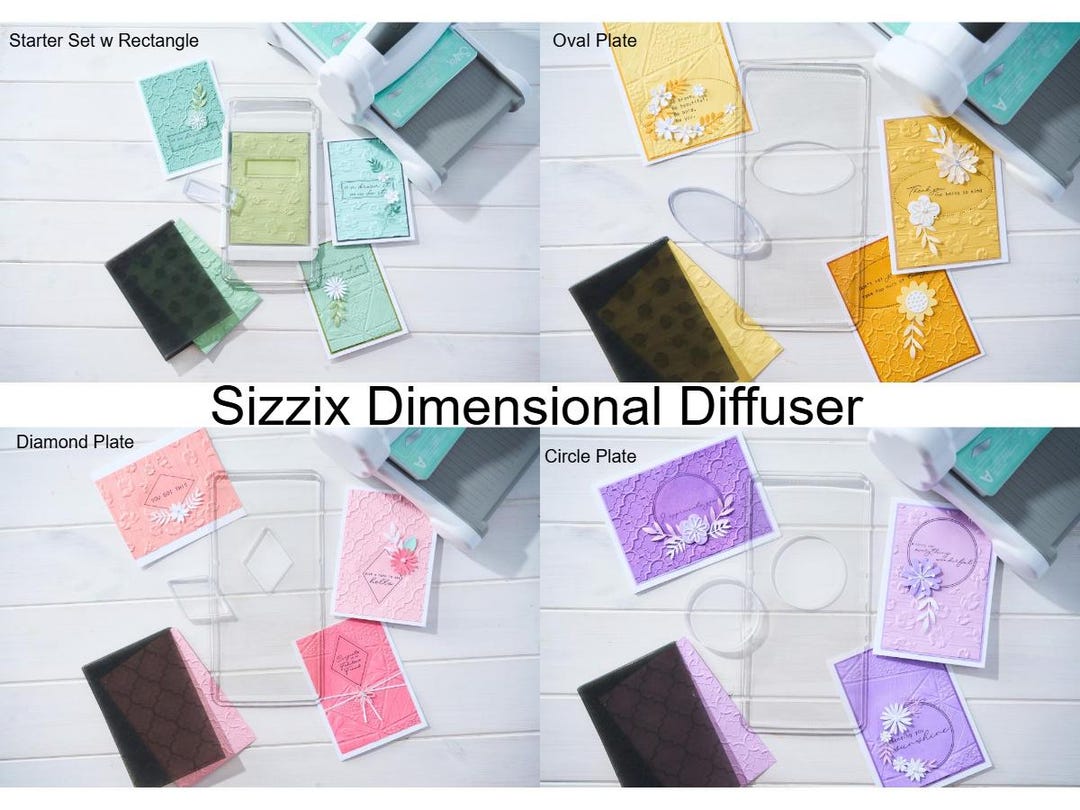 Sizzix Dimensional Diffuser Bundle or Starter Set by Stacey Park - Etsy