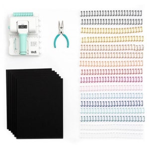 We R Mini Cinch Book Binding Tool Bundle - Wires, Covers, Cutter - Etsy