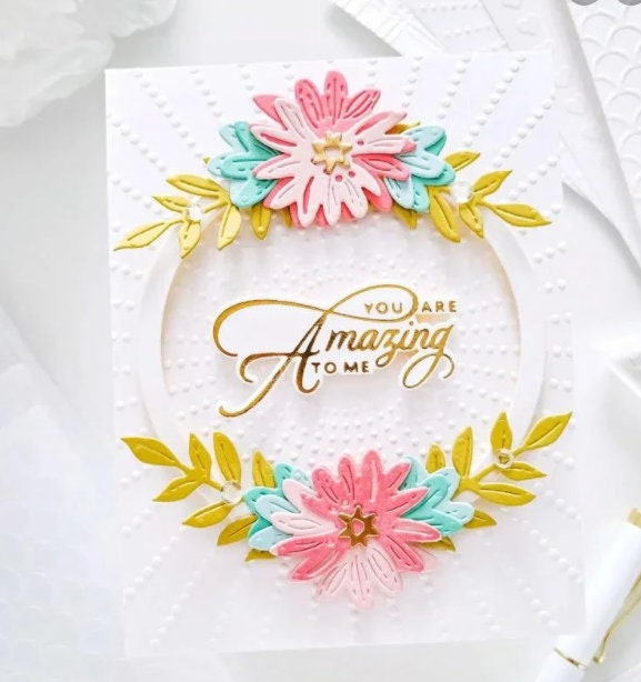 Spellbinders Embossing Folders Sun Rays - Etsy