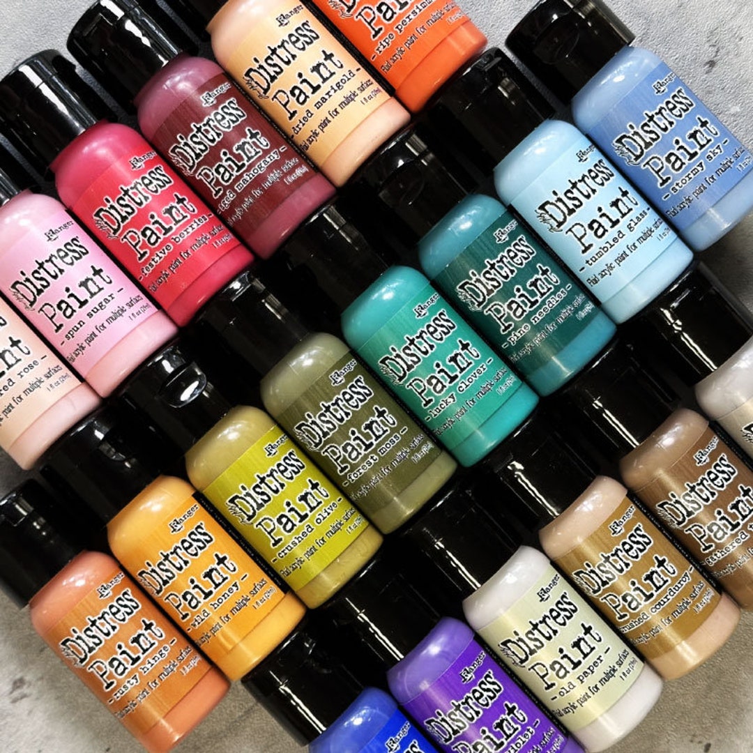 Ranger Limited Edition Tim Holtz Distress Flip Top Paint Kits 1-5 - Etsy