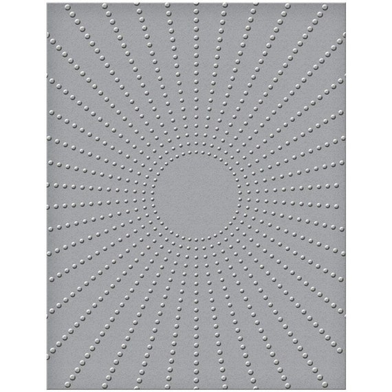 Spellbinders Embossing Folders Sun Rays - Etsy
