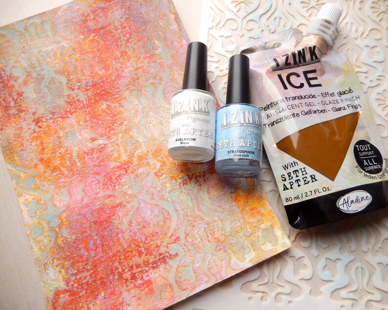 IZINK Ice Paint - Translucent Paint 80ml Aladine - Etsy