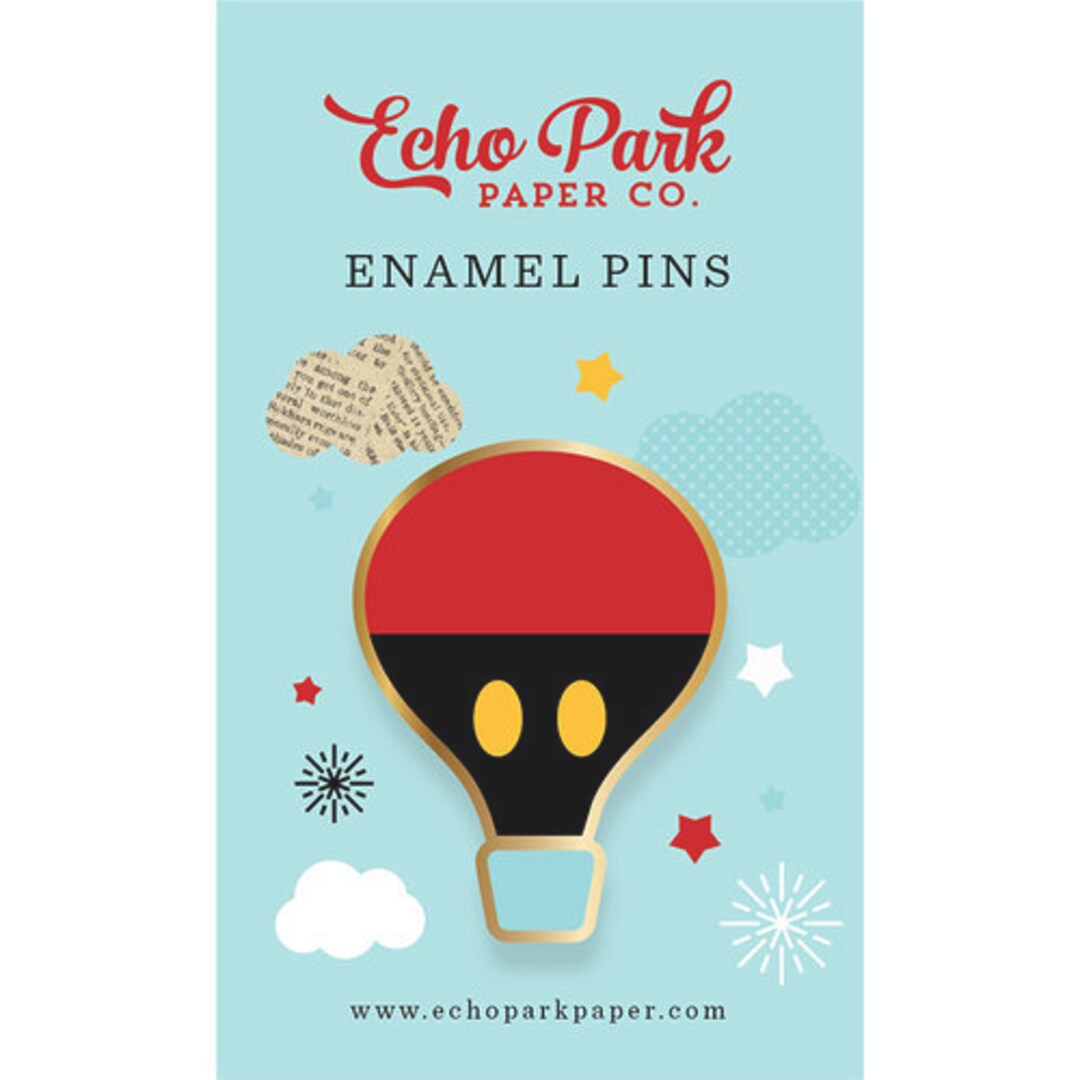 Collectible Enamel Pin Mouse & Me Echo Park - Etsy