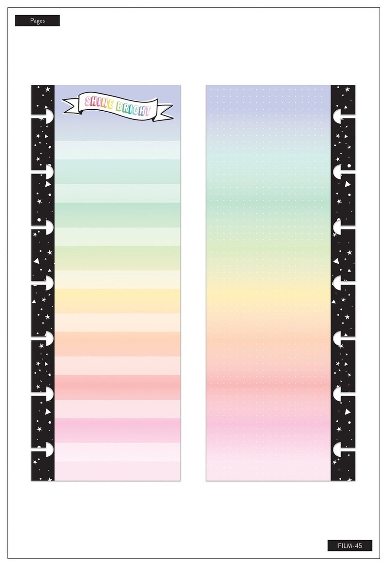 Mini Half Sheet Filler Paper Everyday Mini Happy Planner - Etsy