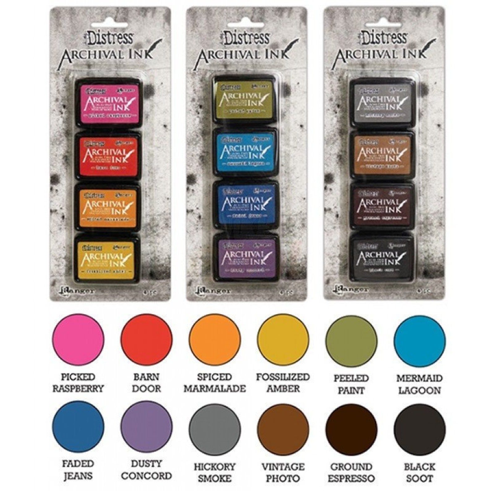 Distress Archival Ink Pads Ranger Tim Holtz | Etsy