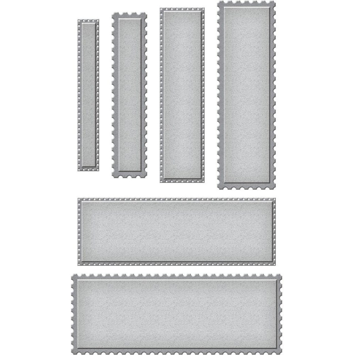 Postage Edge Slimlines Nested Dies Spellbinders Etched Dies - Etsy