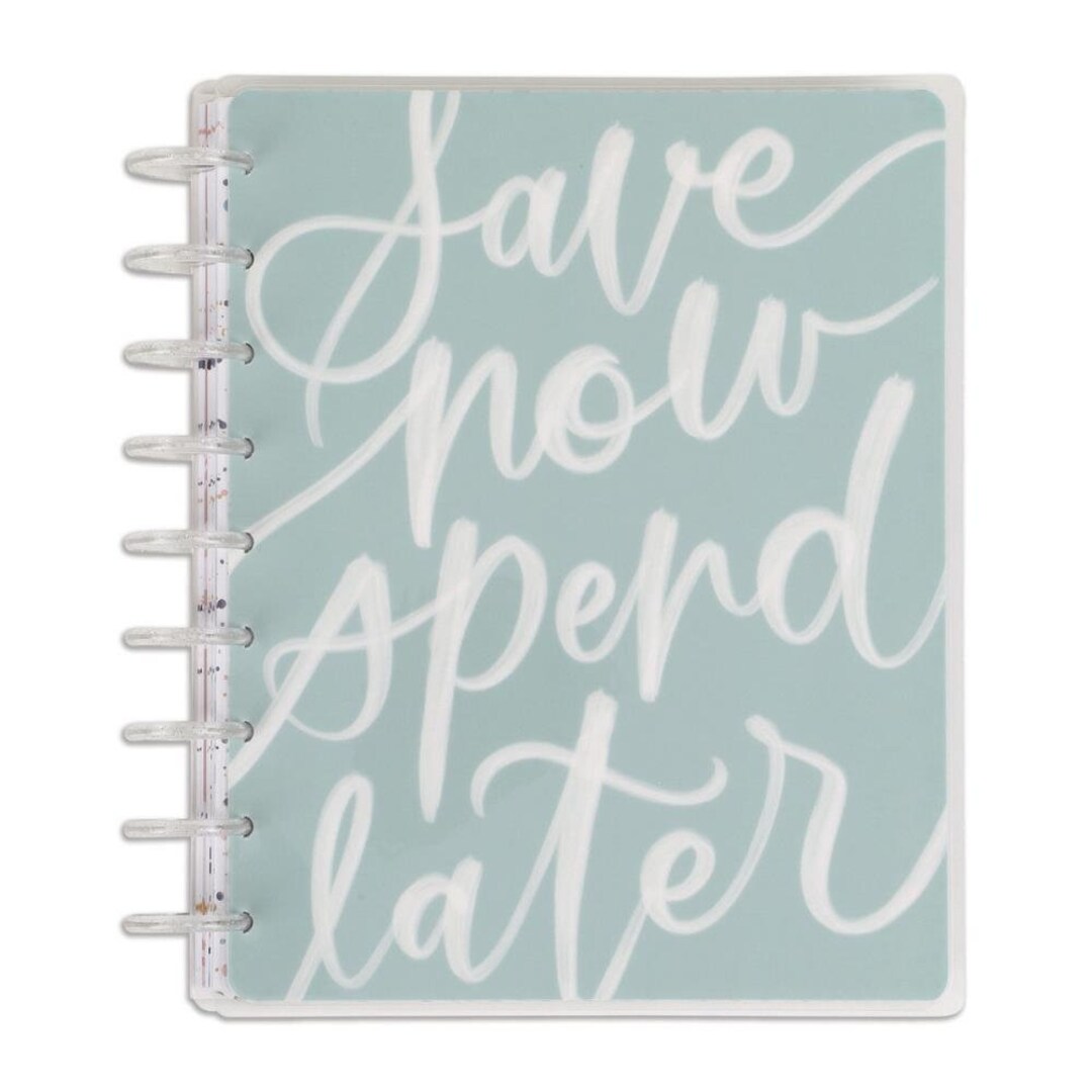Save Now Spend Later Classic Guided Budget Journal Happy Planner - Etsy