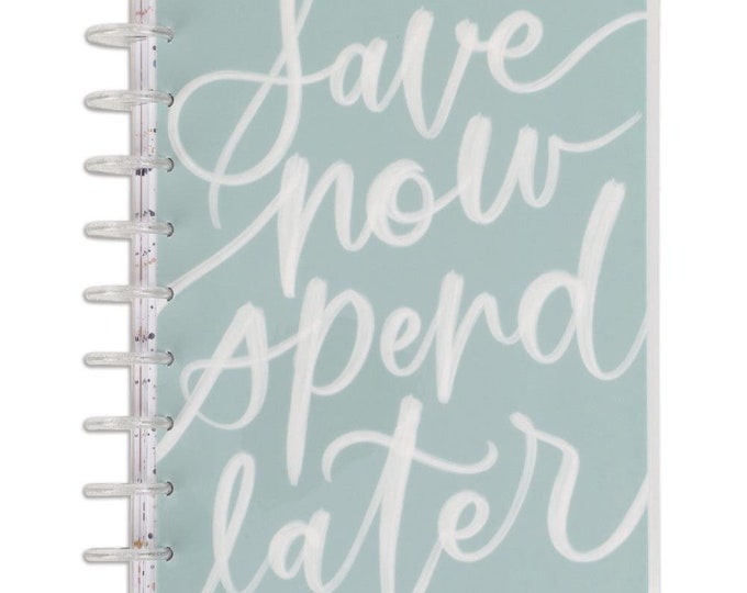 Save Now Spend Later Classic Guided Budget Journal Happy Planner - Etsy Save Now Spend Later Classic Guided Budget Journal Happy Planner - Etsy