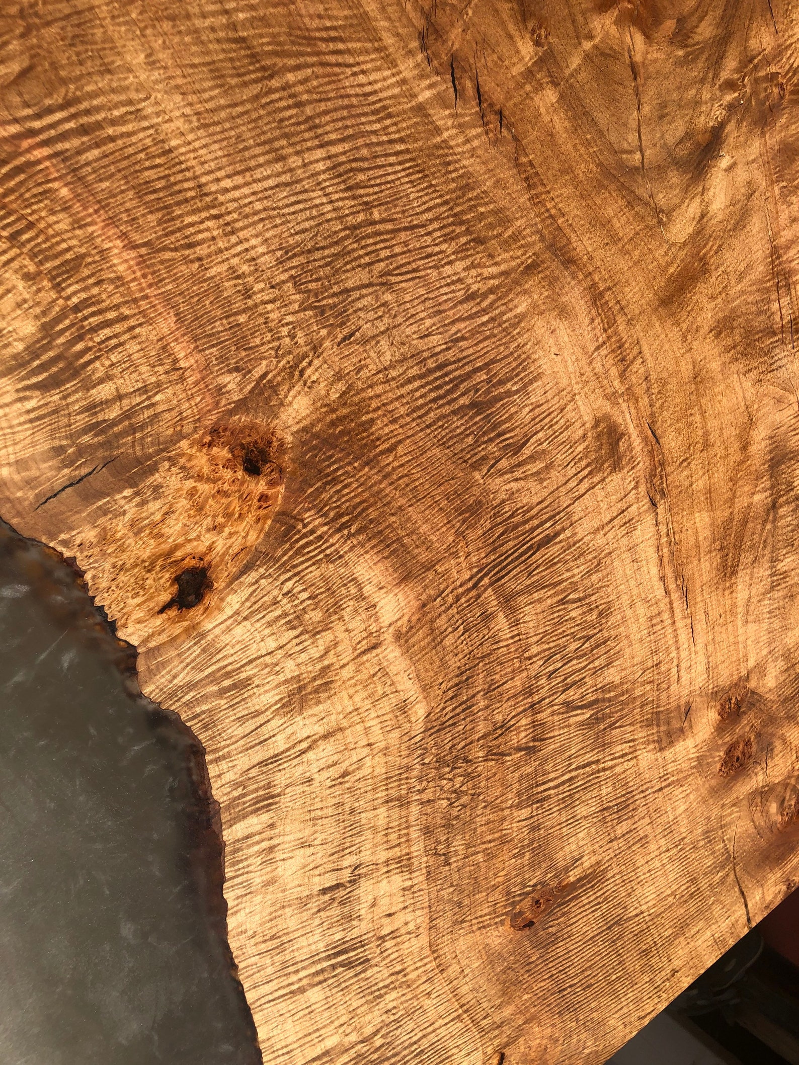 8 Foot Live Edge Maple River Table - Etsy