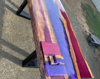 Purple River Table - Etsy