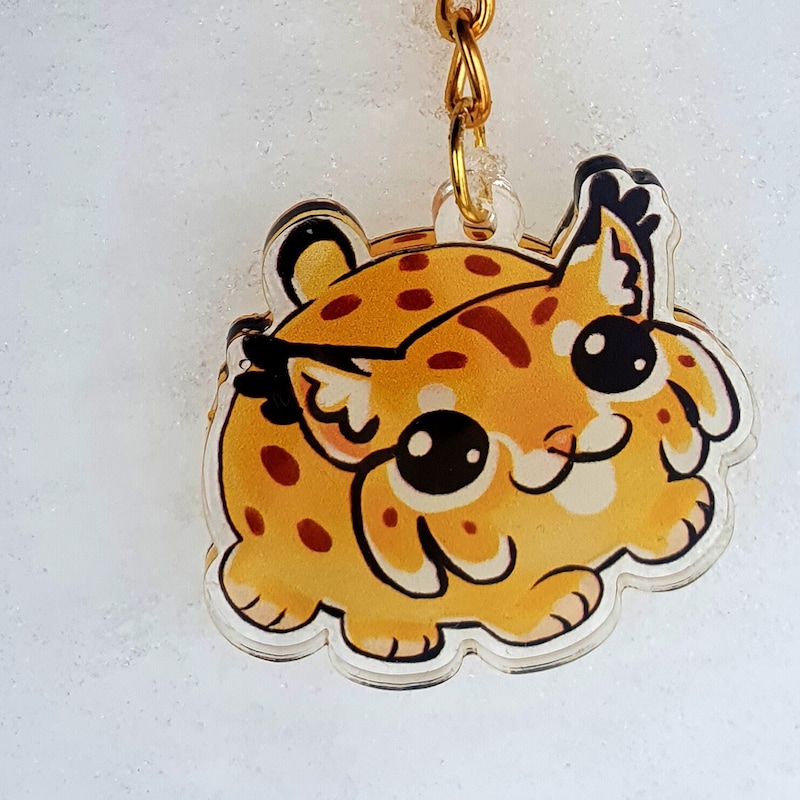 Furry Tail Keyring - Etsy