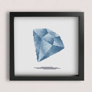 Diamond Cross Stitch Pattern PDF Birthstone Cross Stitch - Etsy