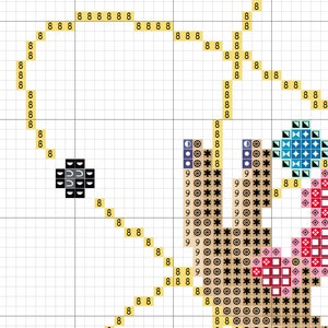Atom Cross Stitch Pattern PDF Pattern Surreal Cross Stitch - Etsy New ...