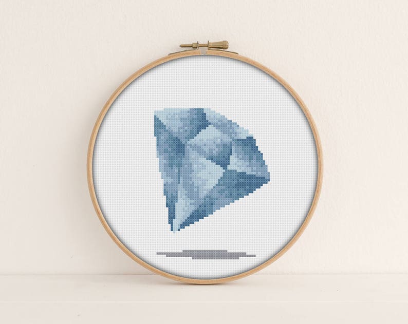 Diamond Cross Stitch Pattern PDF Birthstone Cross Stitch | Etsy