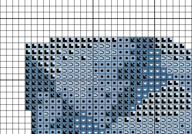 Diamond Cross Stitch Pattern PDF Birthstone Cross Stitch | Etsy