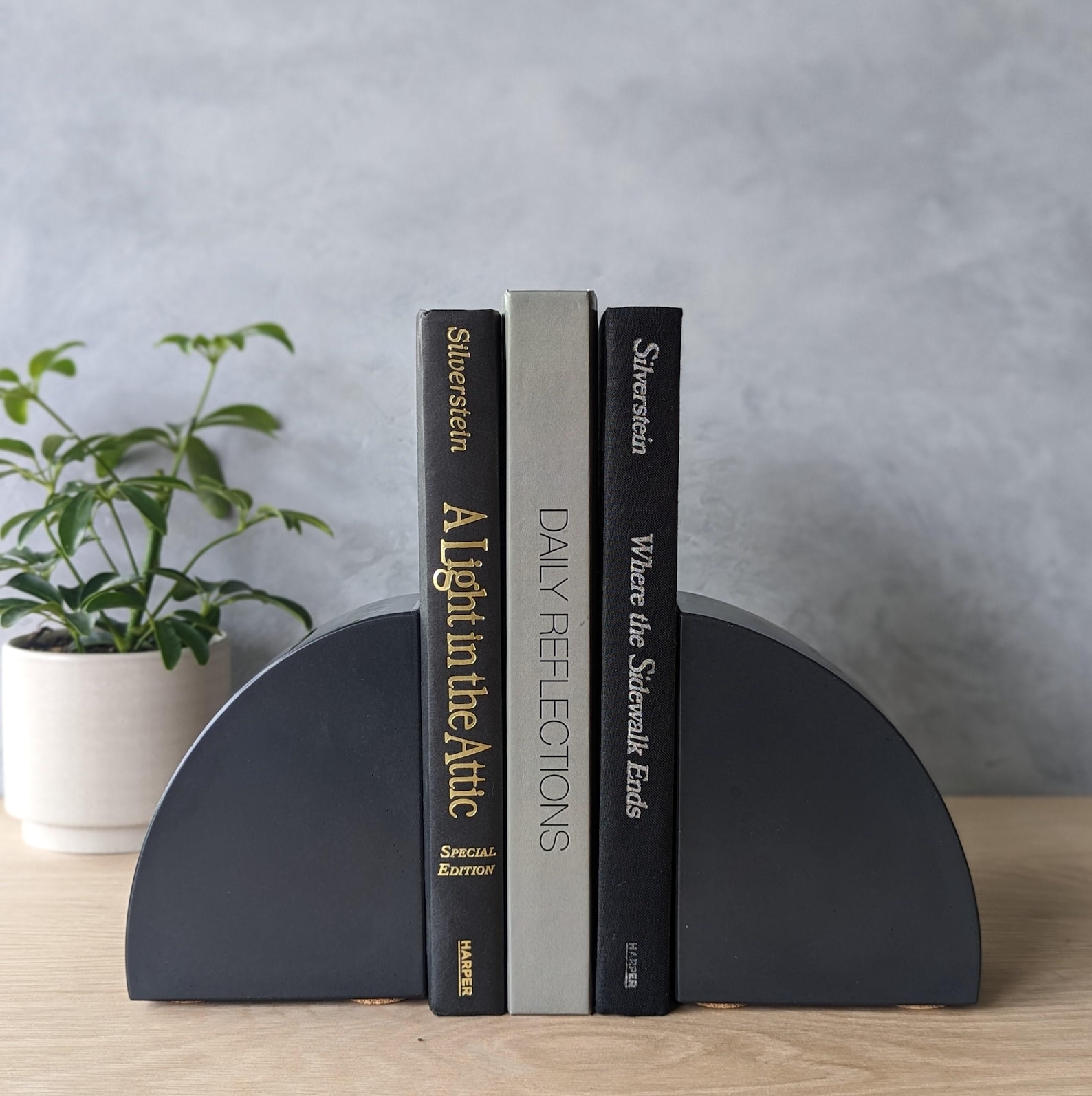 Concrete Bookend Set of 2 - Etsy