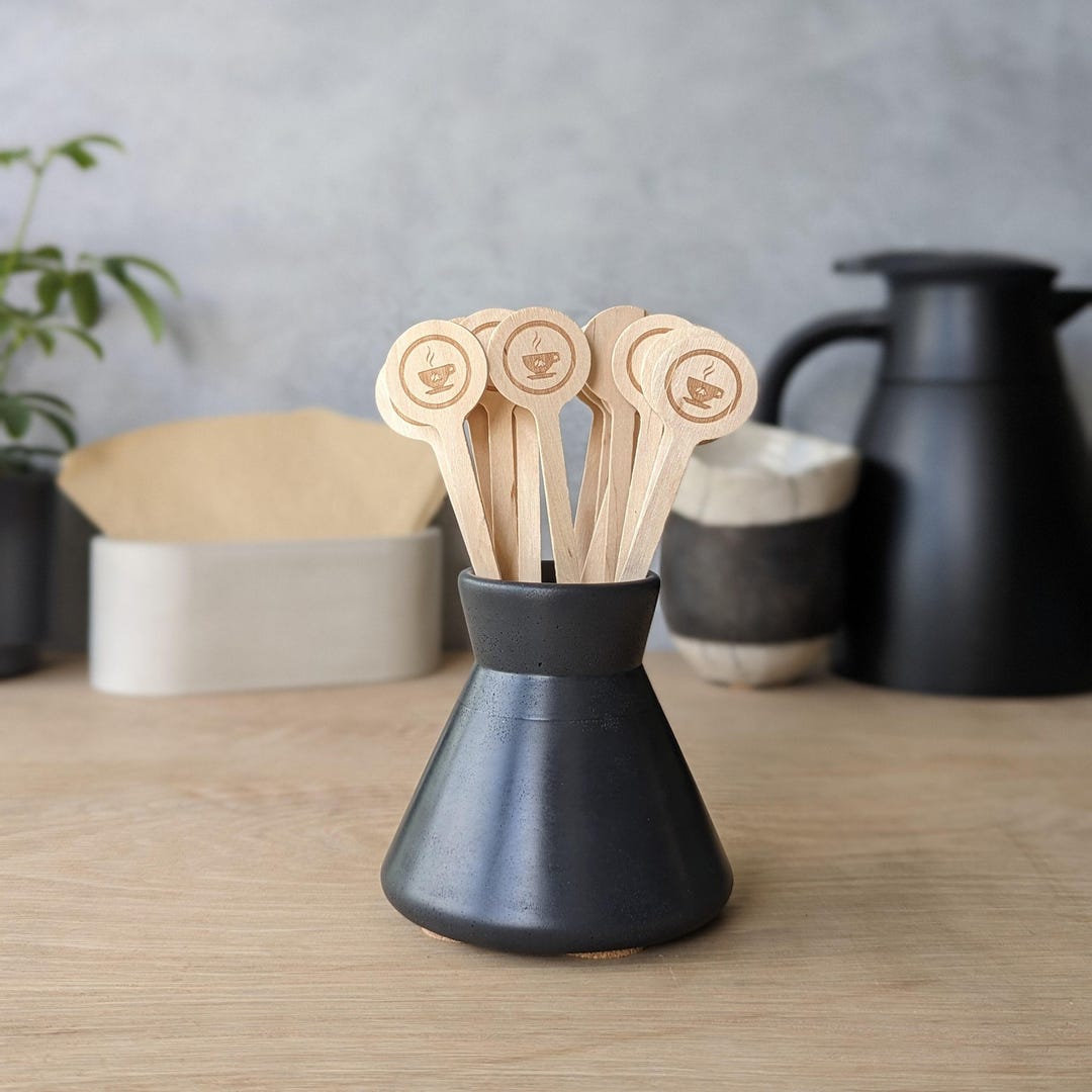 Concrete Coffee Stirrer Holder - Etsy