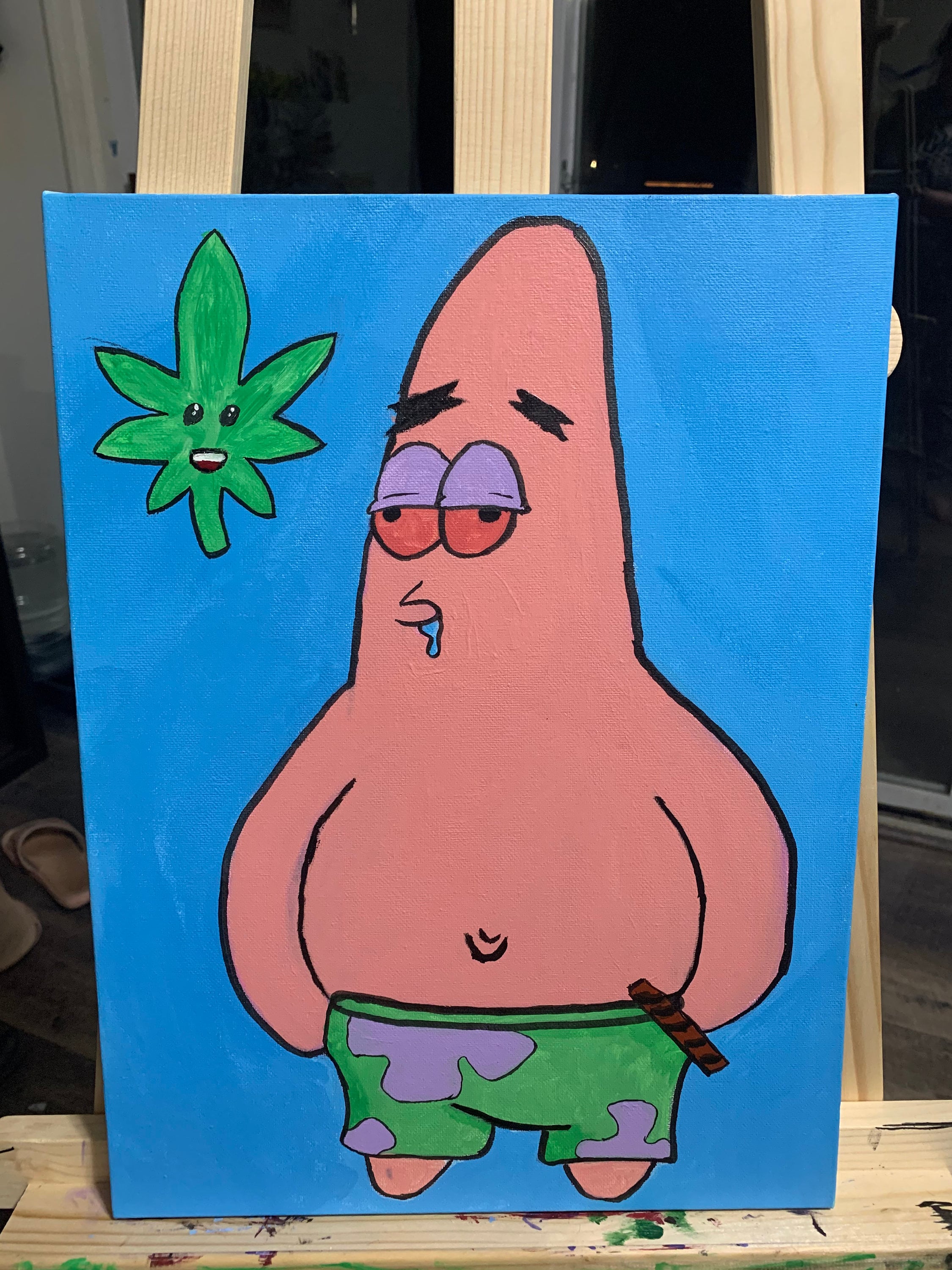 Patrick Star Stoned