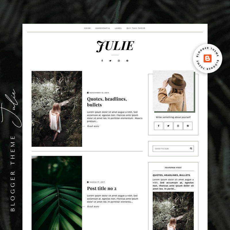 Blogspot - Etsy