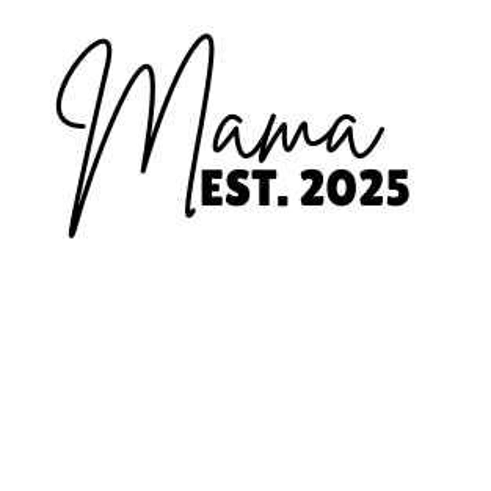 Mama Est. 2025 - Etsy