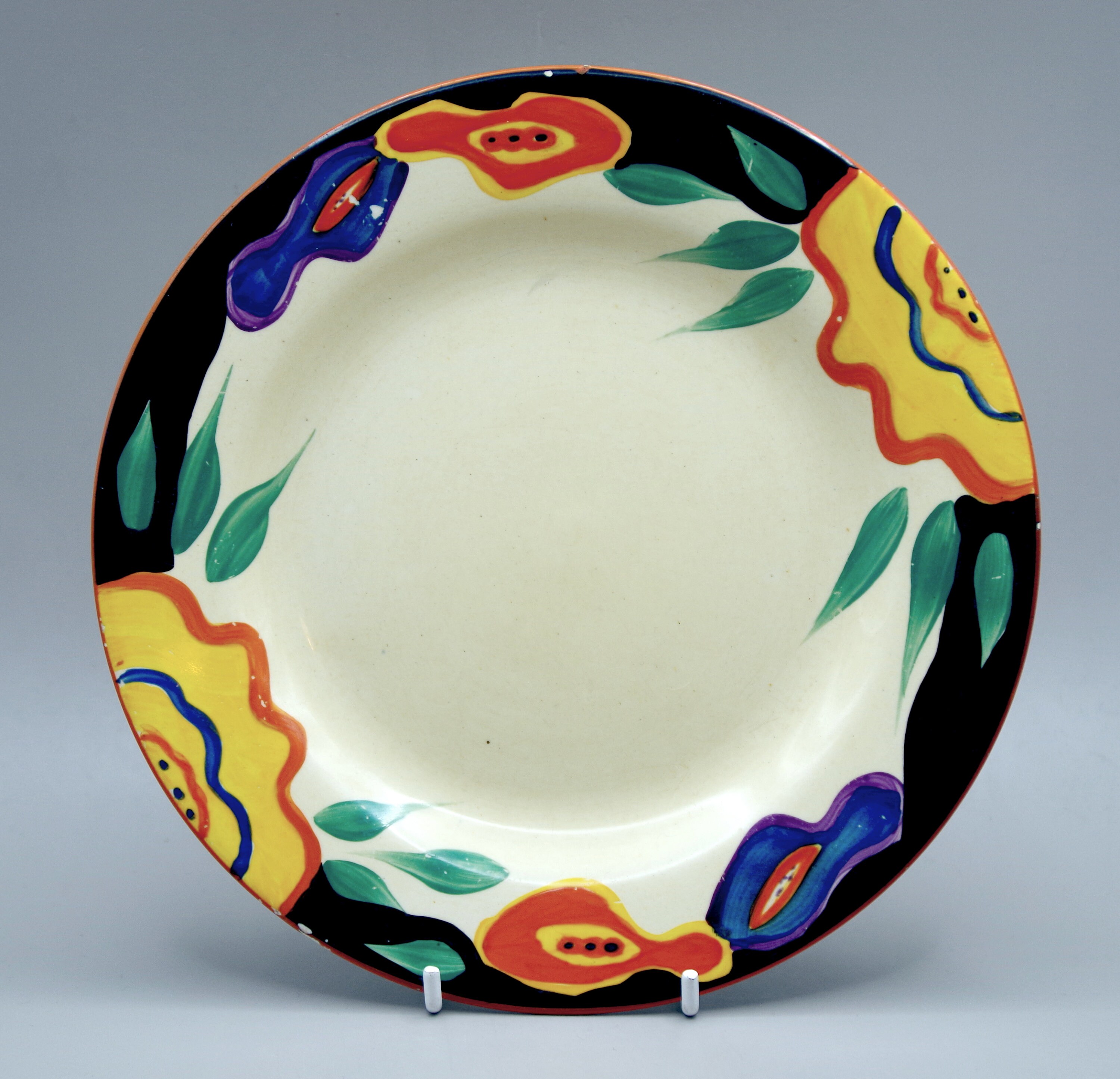 CLARICE CLIFF Bizarre Newport Pottery C1930 Garland Pattern Art Deco ...