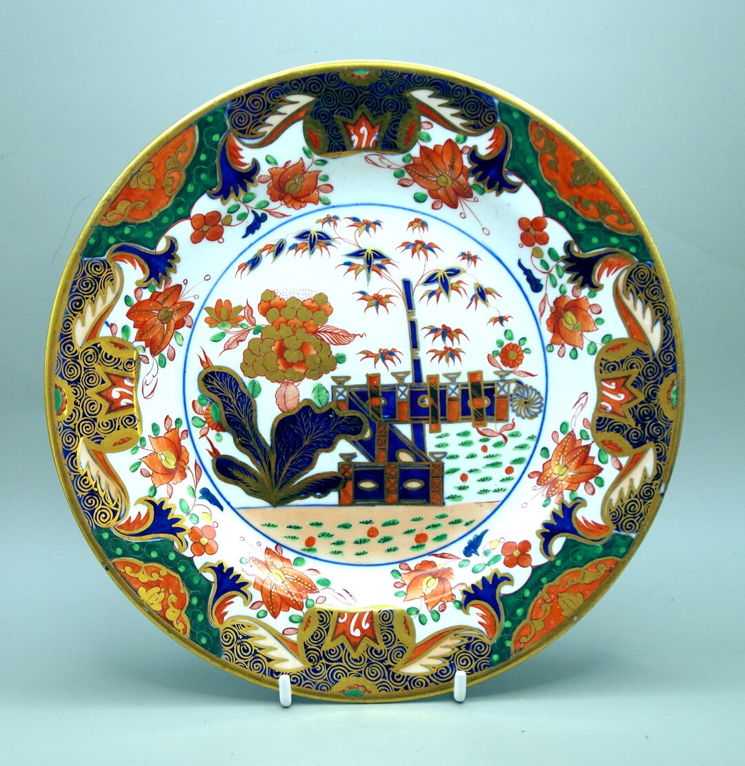 SPODE Pattern 967 Regency Porcelain IMARI Pattern C1805 Plate - Etsy