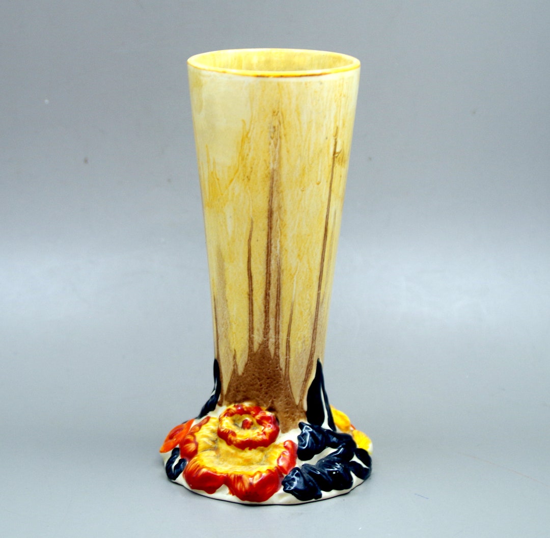 CLARICE CLIFF my Garden Delecia Pattern Bizarre Wilkinson Pottery Art ...