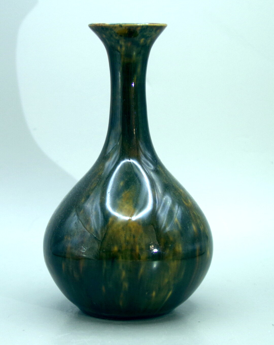 DENBY British Art Pottery Chr Dresser Green Glazed VASE C19th - Etsy UK
