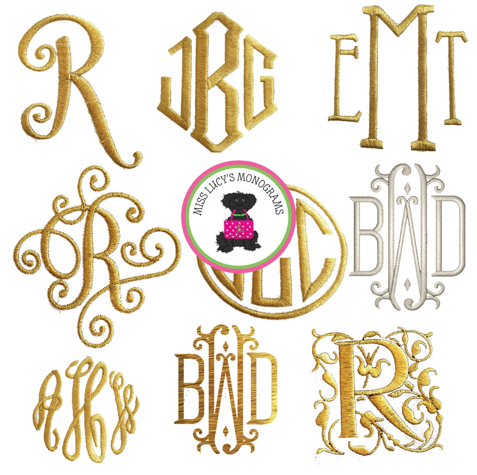 METALLIC THREAD Monogrammed Perfect Tote Travel Set-gray and | Etsy