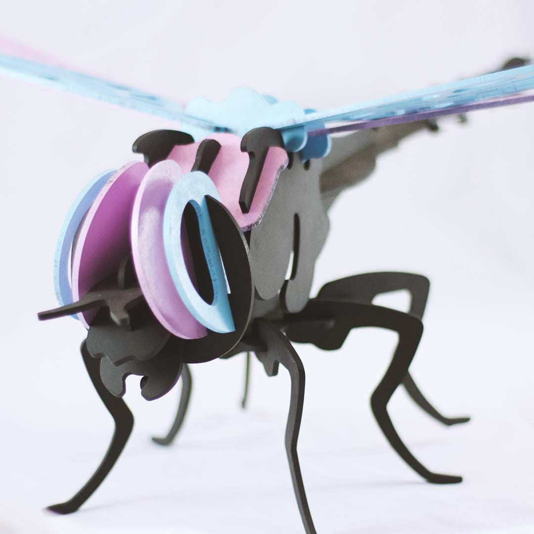 Dragonfly 3D Puzzle/model - Etsy