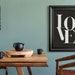 Love Poster, Love Wall Art, Love Print Printable Art Printable Download ...