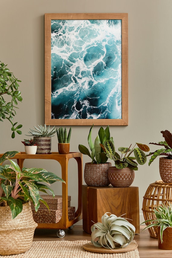 Ocean Water Print Ocean Print Ocean Wave Art Print Sea Foam - Etsy